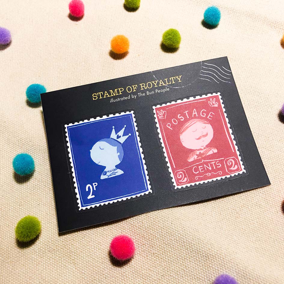 Stamp of Royalty sticker set – The Bun People